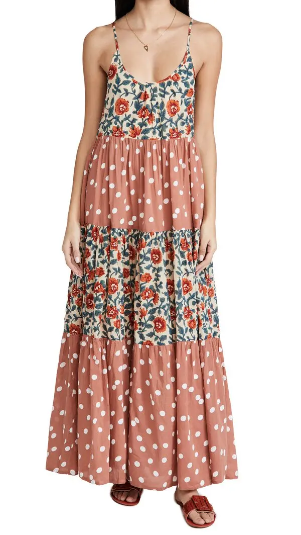 chinese dress ladies Roller Rabbit Big Cata Dakota Dress in Blue, Small, Cotton