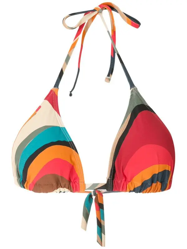 LYGIA & NANNY Iasmim Printed Bikini Top - Multicolour