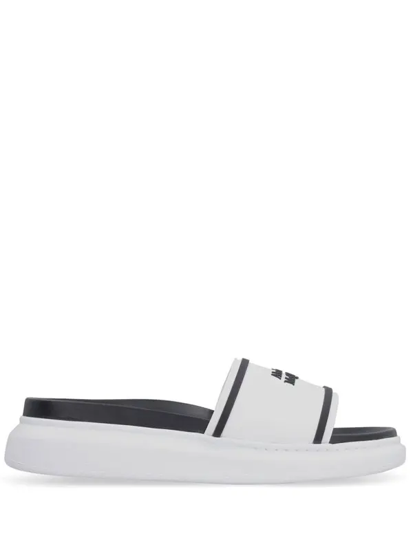 Alexander McQueen Logo-debossed Slides
