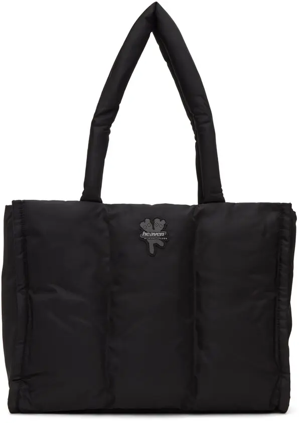 Marc Jacobs Heaven Purple Heaven Logo Tote - 001 Black | Editorialist