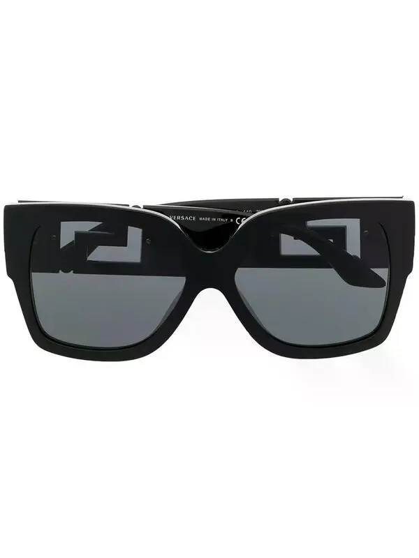 Versace Greca Oversized Sunglasses
