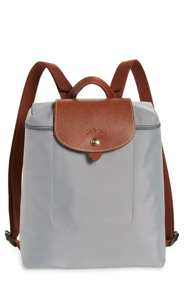 Longchamp Le Pliage Original Backpack - Grey | Editorialist display picture 1