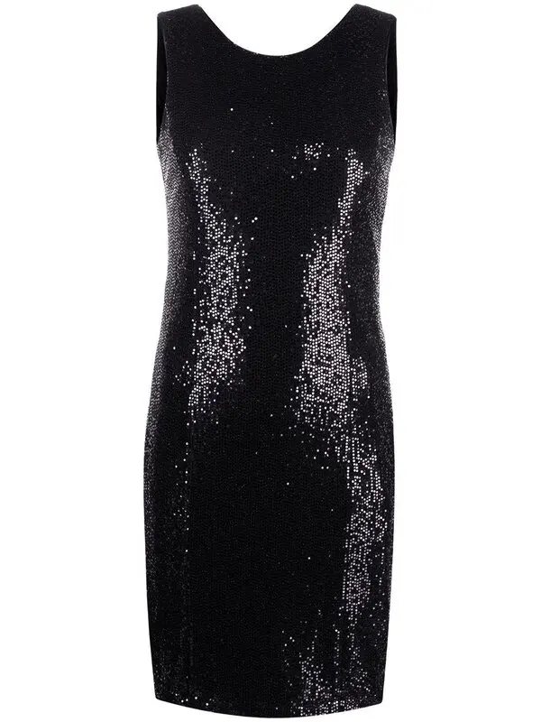 liu jo sequin dress Liu Jo Ombre Sequin Knit Dress In Grey - 54% Off