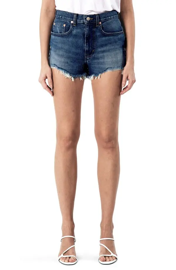 MODERN AMERICAN East Side Cutoff Denim Shorts - Santa Fe | Editorialist