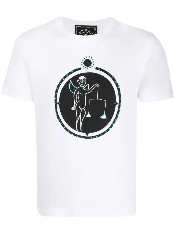 10 CORSO COMO Libra Print T-shirt