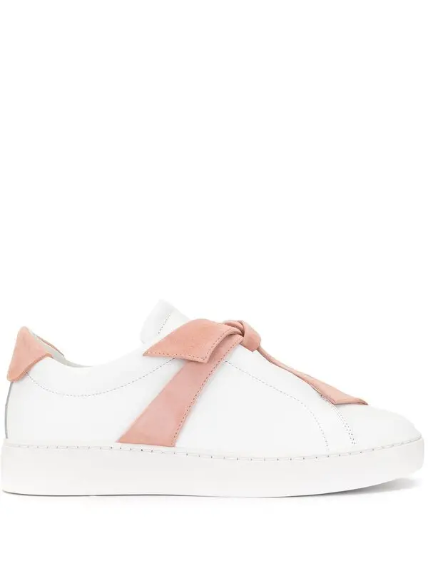 ALEXANDRE BIRMAN Bow-detail Low-top Sneakers - White