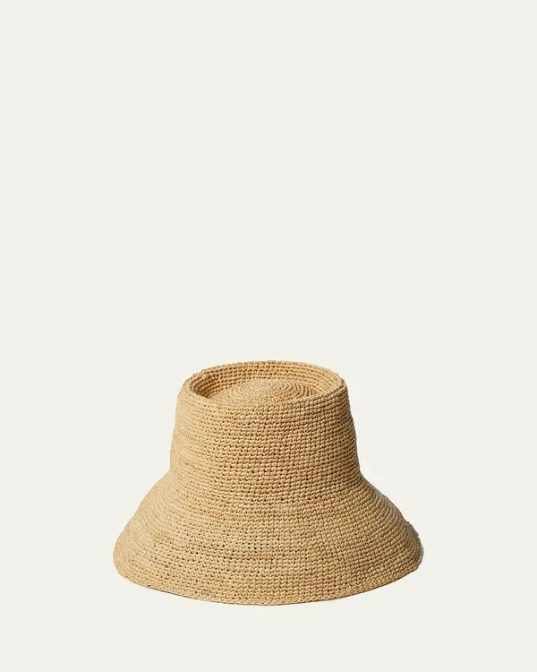 Janessa Leoné Felix Brim Straw Hat - Tan