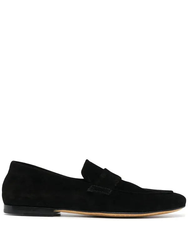 Officine Creative Suede Penny Loafers