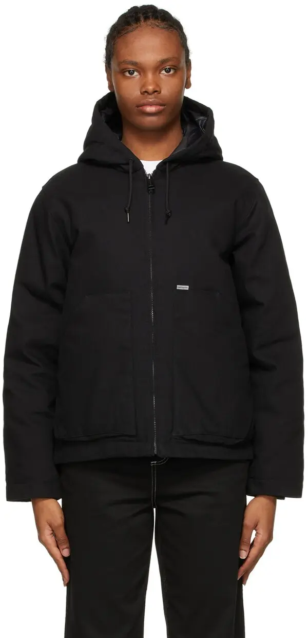 Carhartt Work In Progress Brooke Jacket In Black - 70% Off 