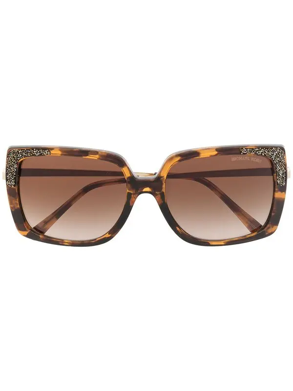 Michael Kors Oversized Sunglasses In Neutrals - 40% Off  display picture 1