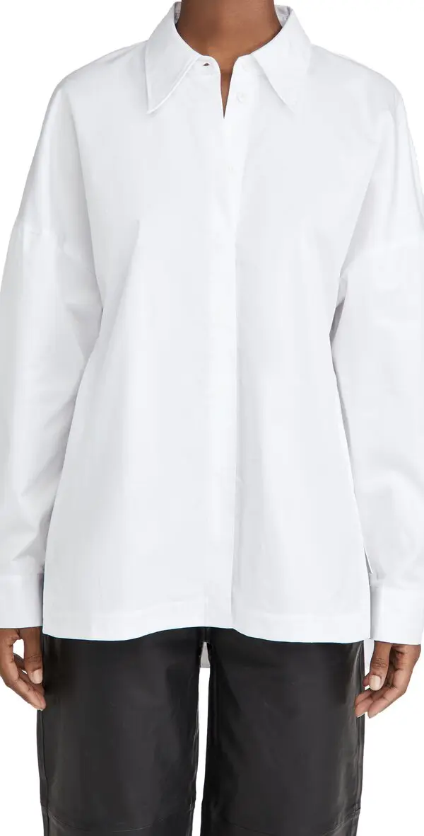 Tibi Oversized Shirting Shirt