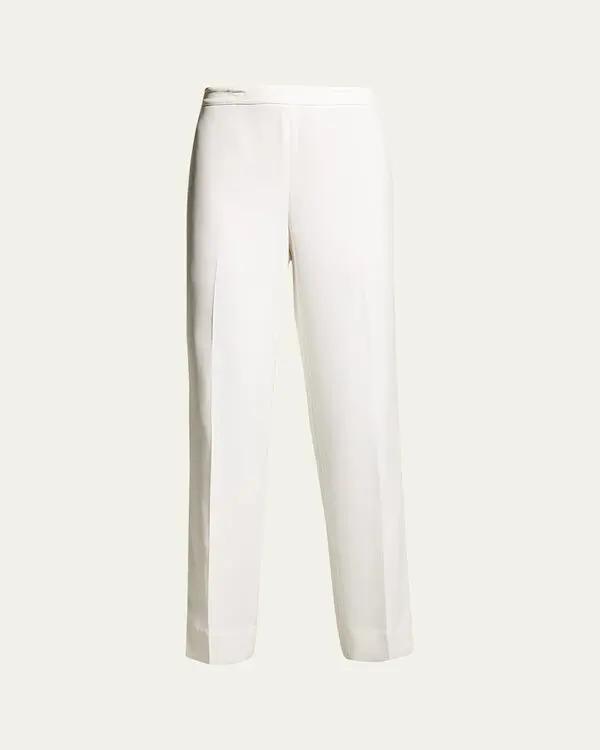 Lafayette 148 New York Bleecker Slim-leg Trousers - Cloud