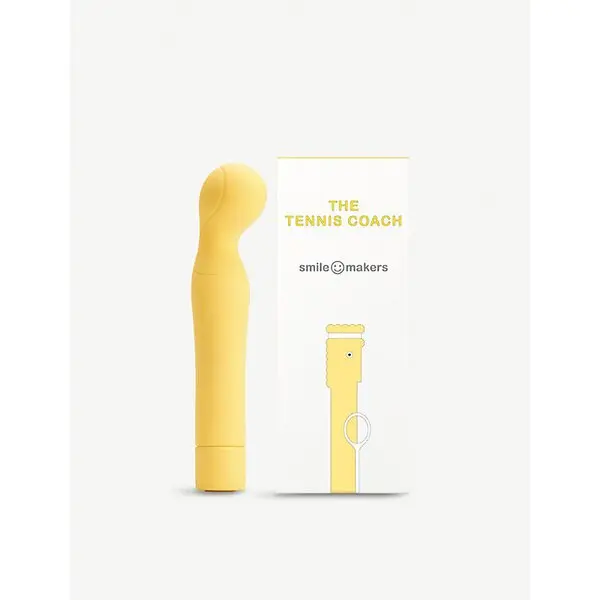 Smile Makers The Tennis Coach Vibrator - Yellow | Editorialist