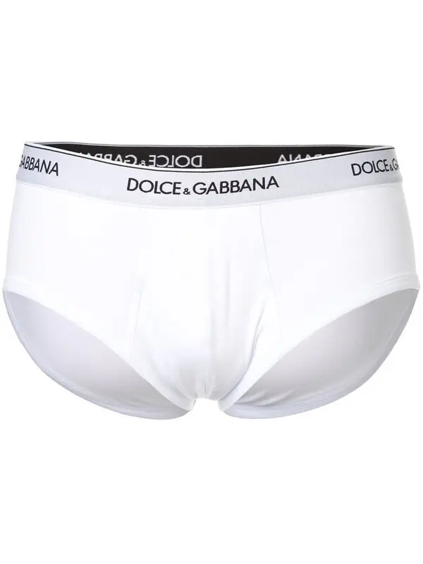 Dolce & Gabbana Brando Logo-waistband Briefs