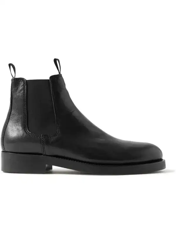 Belstaff Longton Leather Chelsea Boot (Black) Men main image 3
