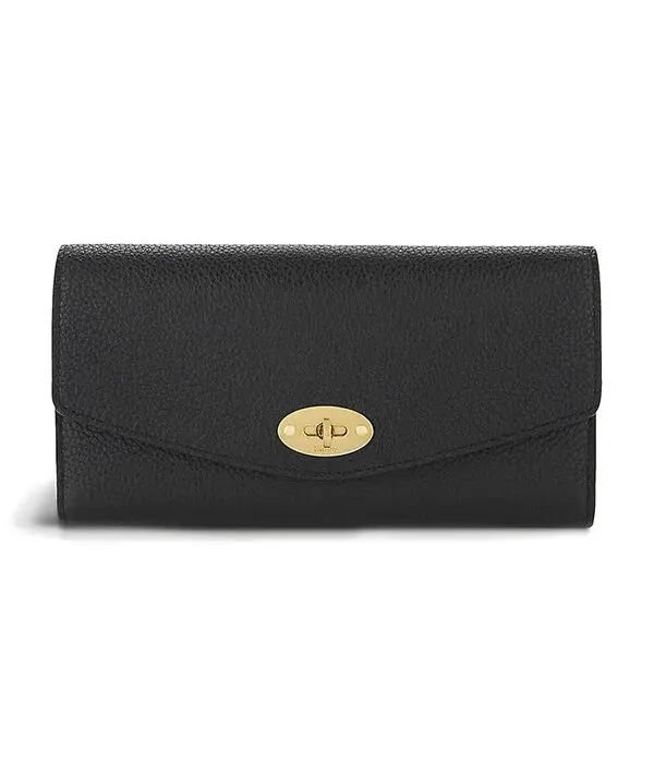 Mulberry Darley Leather Wallet - Black