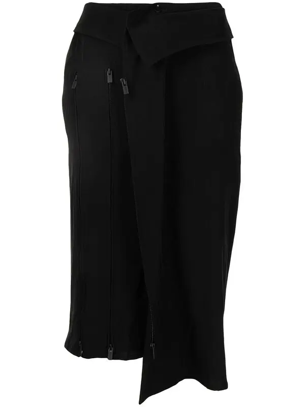 Yohji Yamamoto Asymmetric Wrap Skirt
