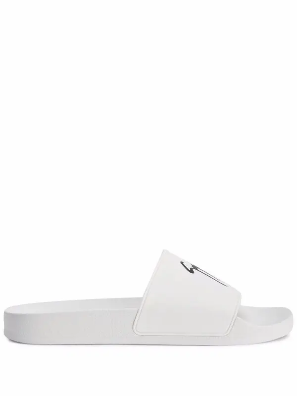 GIUSEPPE ZANOTTI Brett Logo Slides - White