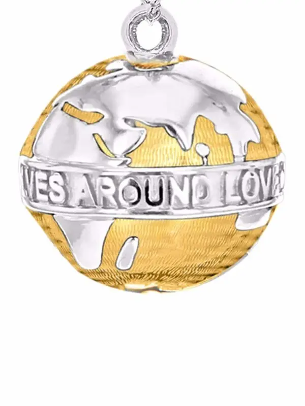 TRUE ROCKS Globe Pendant Necklace