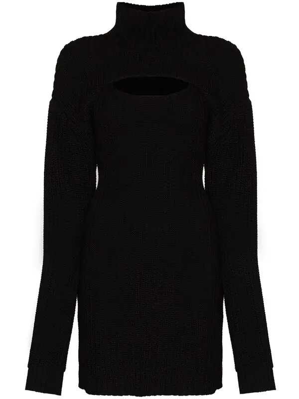 RtA Jady Turtleneck Knitted Dress