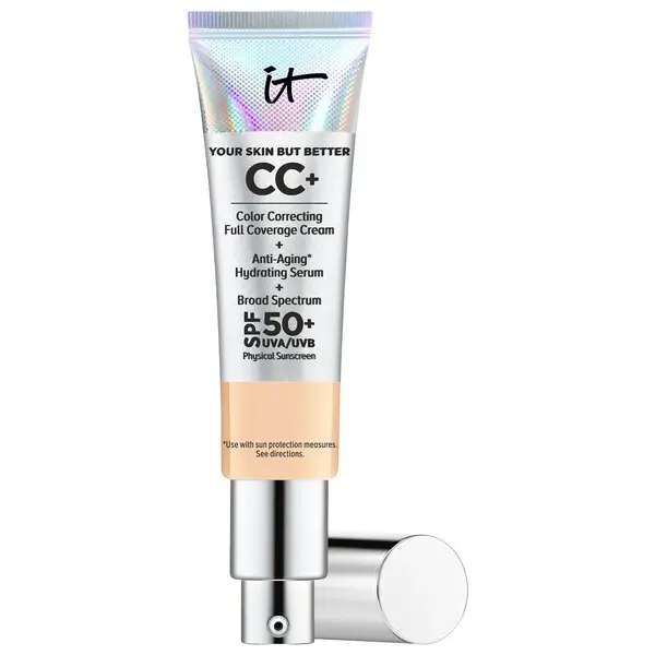 IT COSMETICS Cc+ Cream Full Coverage Color Correcting Foundation With Spf 50 - Light Medium