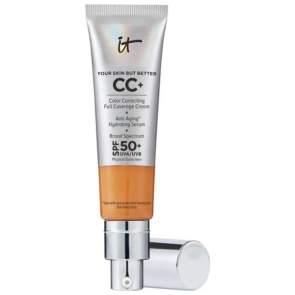 IT COSMETICS Cc+ Cream Full Coverage Color Correcting Foundation With Spf 50 - Tan Rich