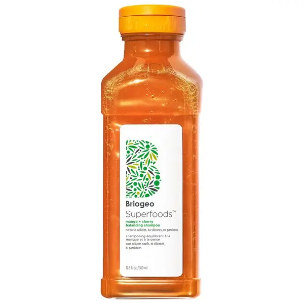 BRIOGEO Superfoods Mango + Cherry Oil Control & Balancing Shampoo - One-color