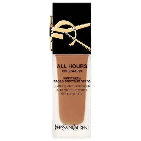 Saint Laurent All Hours Luminous Natural Matte Foundation 24h Longwear Spf 30 With Hyaluronic Acid - Dn1