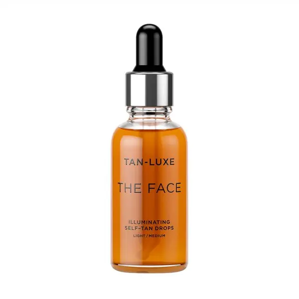 Tan-luxe Mini The Face Illuminating Self-tan Drops - Light/medium
