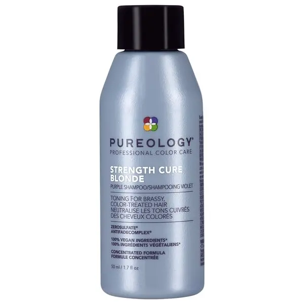 PUREOLOGY Mini Strength Cure Blonde Purple Shampoo