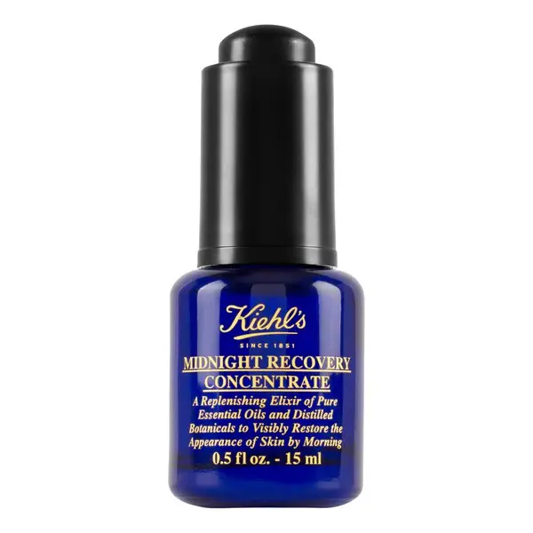 KIEHL'S SINCE 1851 Mini Midnight Recovery Concentrate Moisturizing Face Oil Serum - One-color