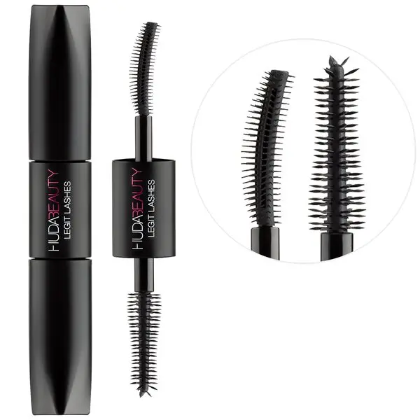 HUDA BEAUTY Mini Legit Lashes Double-ended Volumizing And Lengthening Mascara