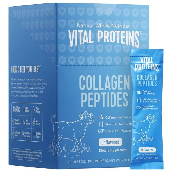 Vital Proteins Collagen Peptides 20 Packets X 0.35 Oz/ 10 G - One-color ...
