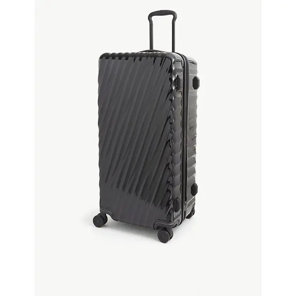 Tumi International Expandable 19 Degree Trunk Polycarbonate Suitcase - Black