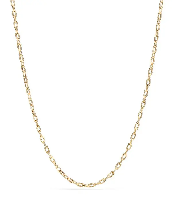 David Yurman Dy Madison Chain Necklace - Gold