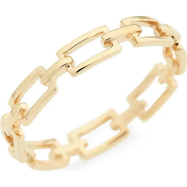 Bony Levy 14k Gold Link Ring - 14k Yellow Gold