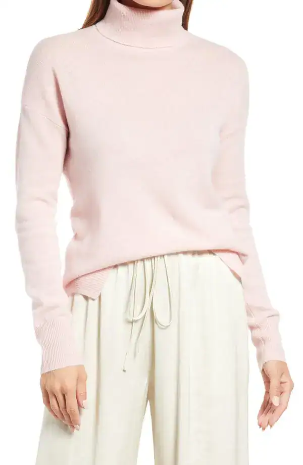 Pink Cashmere Sweater Womens Nordstrom Nordstrom Signature 100