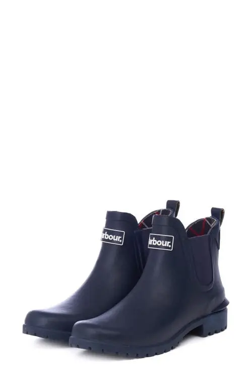Barbour Wilton Chelsea Boot - Navy
