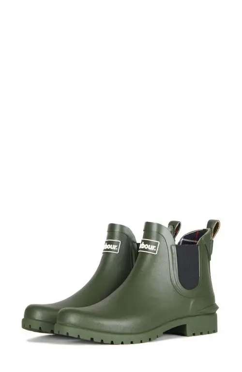 Barbour Wilton Chelsea Boot - Olive