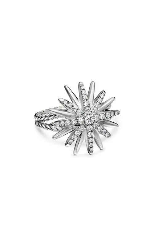 David Yurman Starburst Diamond Ring