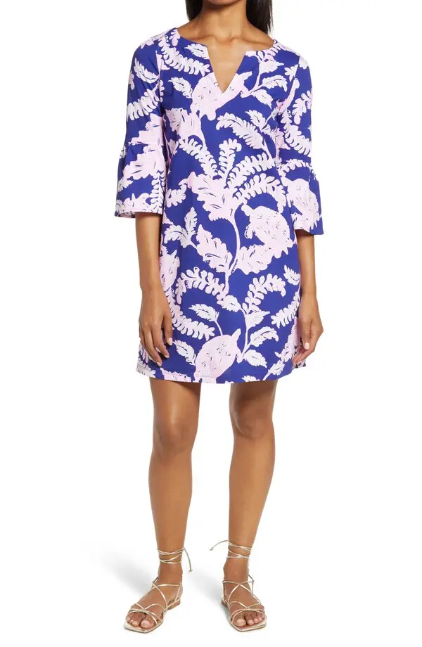 jersey babydoll dress Macy Floral Babydoll Dress main image 1