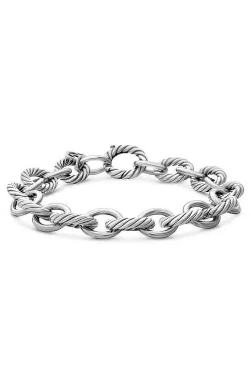David Yurman Oval Link Chain Bracelet - Silver