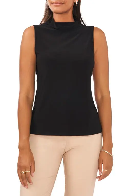 Chaus Sleeveless Top - Rich Black