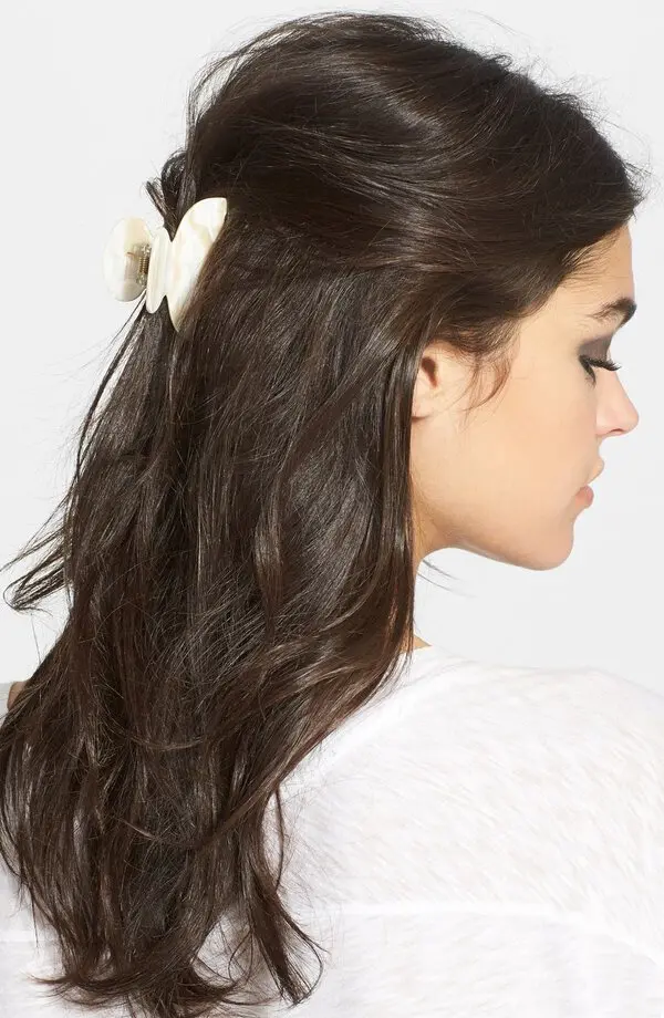 France Luxe Small Couture Jaw Clip - Alba | Editorialist display picture 1