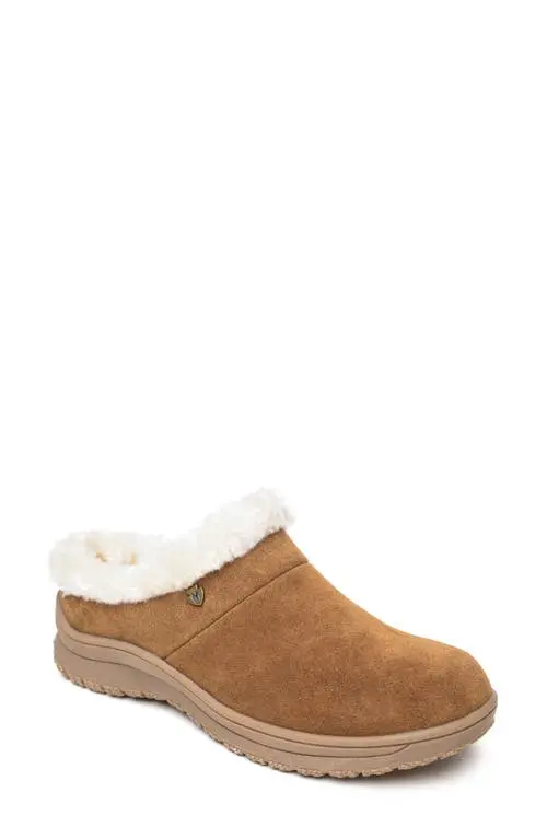 Minnetonka Emerson Water Resistant Clog - Dusty Brown