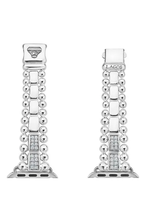 Lagos Smart Caviar Diamond Apple Watch® Band