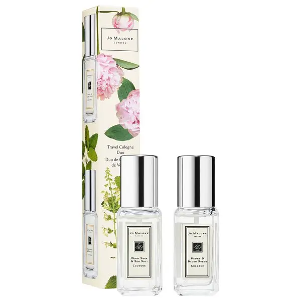 Jo Malone Wood Sage & Sea Salt/ Peony & Blush Suede Mini Set - One-color
