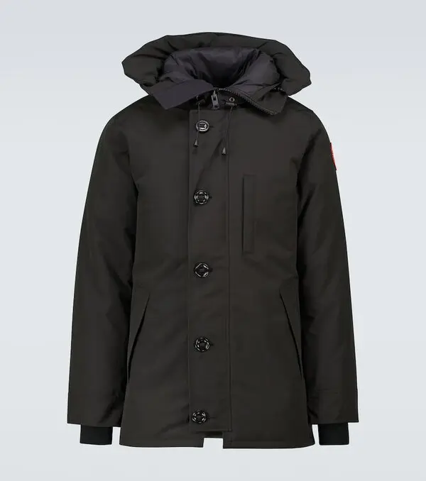 Canada Goose Chateau Down Parka In Black 40% Off Editorialist