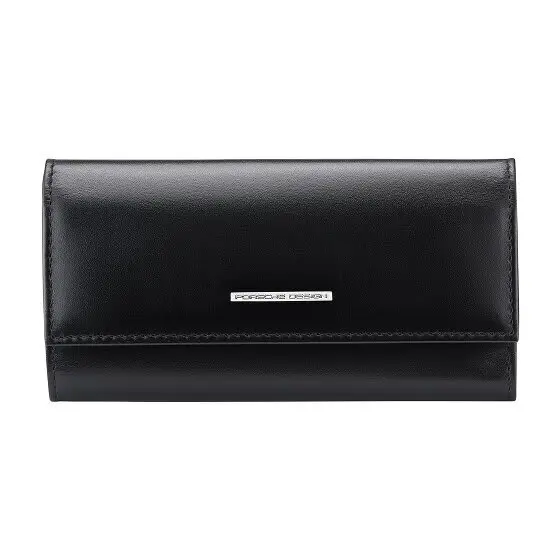 Porsche Design Classic Key Case L Black And Gold Porsche Design Classic Billfold 6 - Geldbörsen Herren Key Case Woman