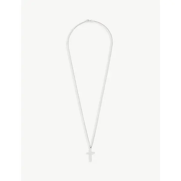 SERGE DENIMES Cross Pendant Necklace